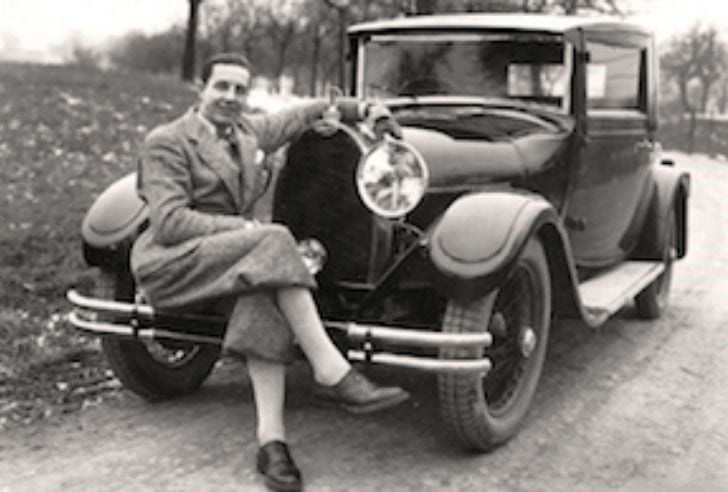 Jean Bugatti: Automotive Designer, Test Driver and Bugatti Engineer ...